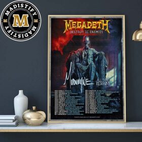 Megadeth Destroy All Enemies 2024 North America Tour Schedule Date List ...