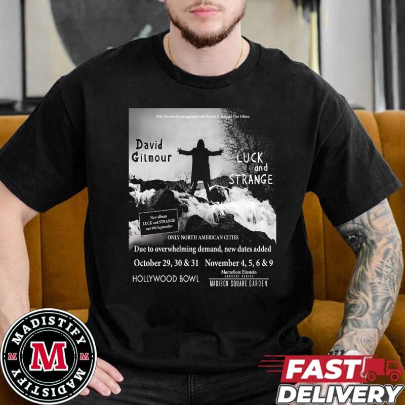 David Gilmour Show 2024 In LA New Dates Added Only North American ...