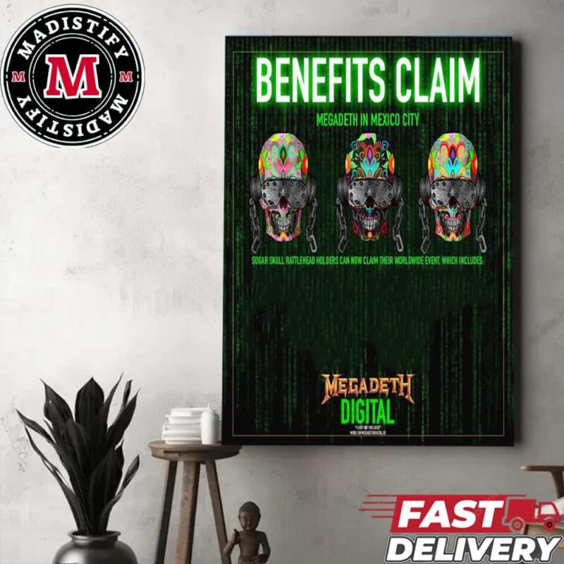 Megadeth Destroy All Enemies 2024 North America Tour Schedule Date List ...