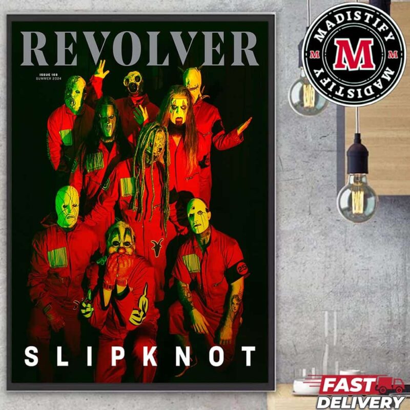 Anniversary 25 Years Of Pain Band Members Slipknot x Revolver Magazine ...