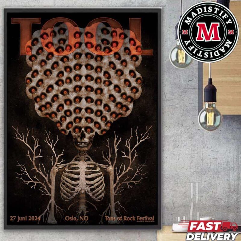 Official Limited Merch Poster Tool Show At Resorts World Arena ...