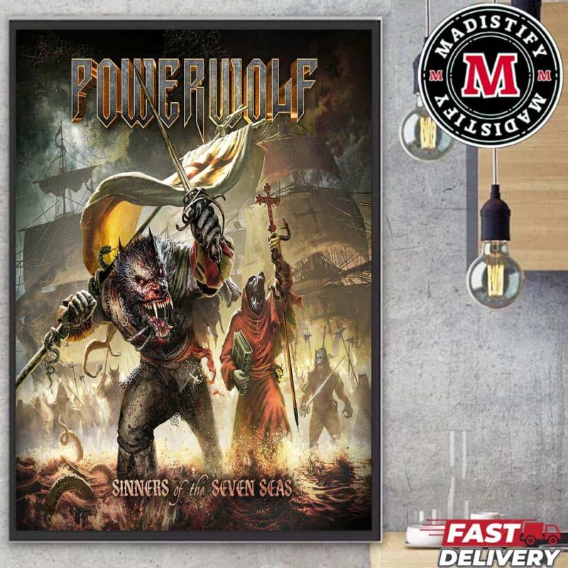 The Wolf Is Unleashed And Raging At Sea Our New Single Sinners Of The ...