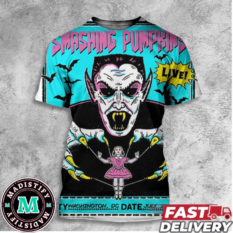 The Smashing Pumpkins Luxembourge June 28th 2024 Concert Poster At ...