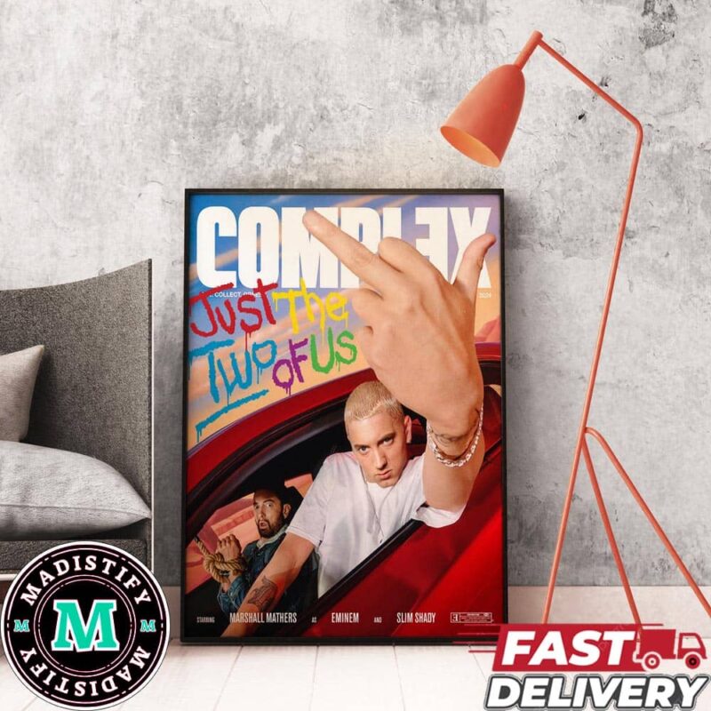 Eminem And Slim Shady For Complex Collect Obsess Just Two Of Us Poster ...