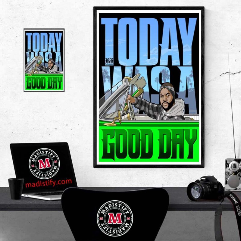 Ice Cube Today Wasa Good Day Cover Art 2024 Home Decor Poster Canvas ...