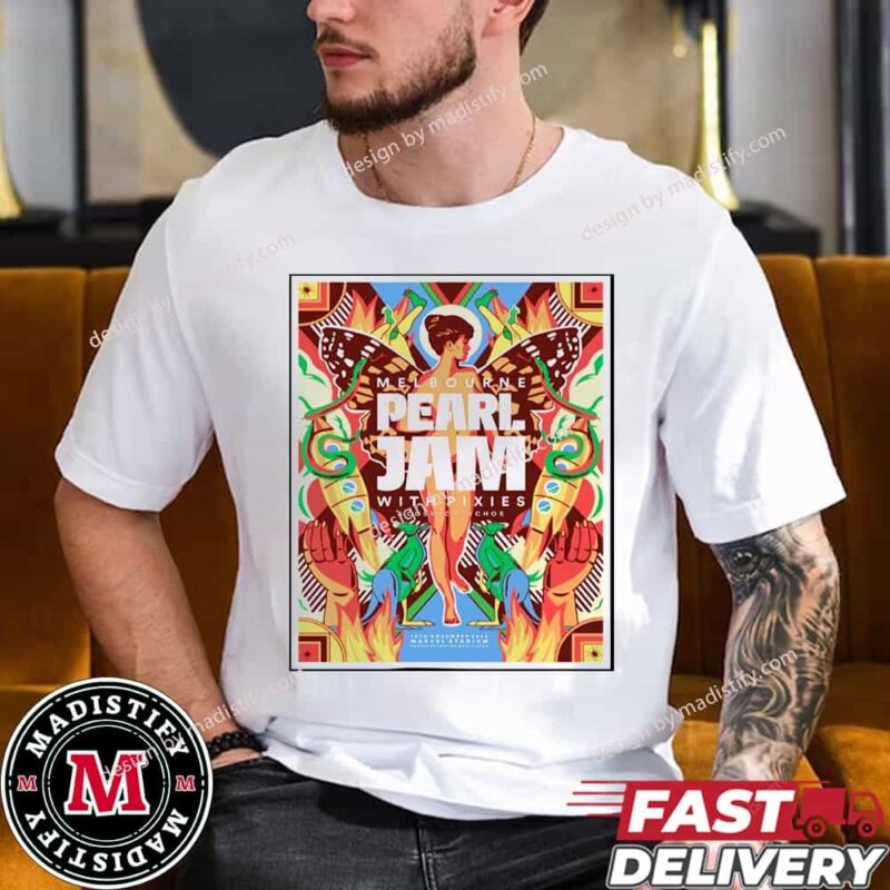 Pearl Jam Merch In Melbourne Spencer Outlet Centre With Pixies On Nov ...