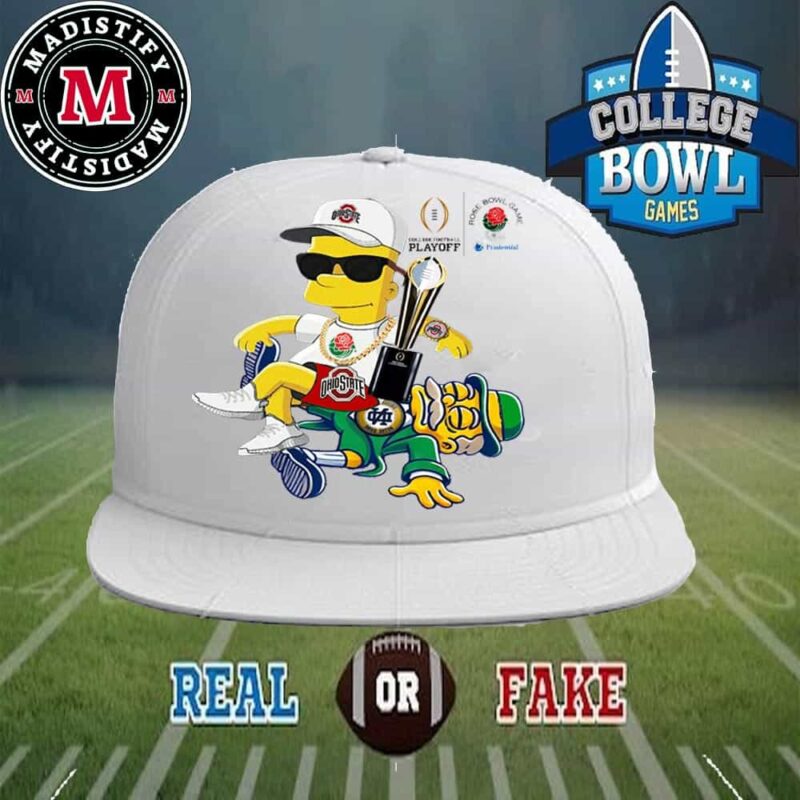 Funny Bart Simpson x Ohio State Buckeyes Defeat Notre Dame Fighting ...