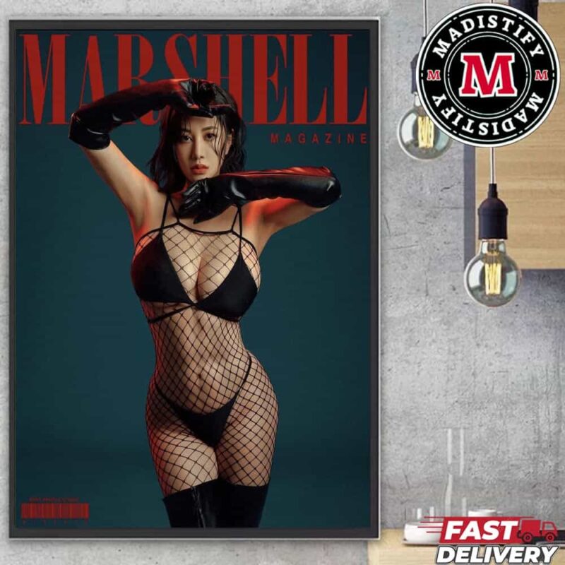 Model Tasha Young Marshell Magazine 2025 Poster Canvas Home Decor - Madistify