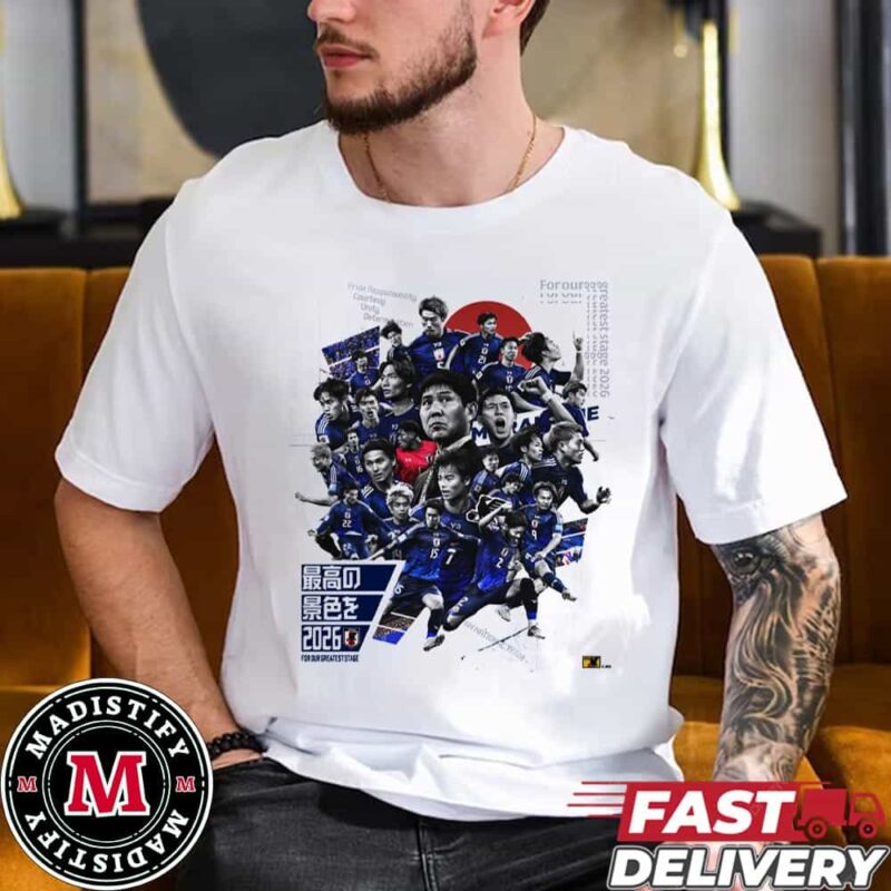 Japan National Team 2026 Samurai Blue Football Biggest Stage Full Line ...