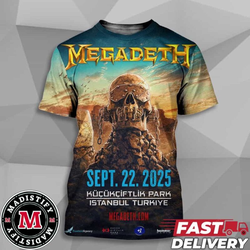 Megadeth Destroy All Enemies 2024 North America Tour Schedule Date List ...
