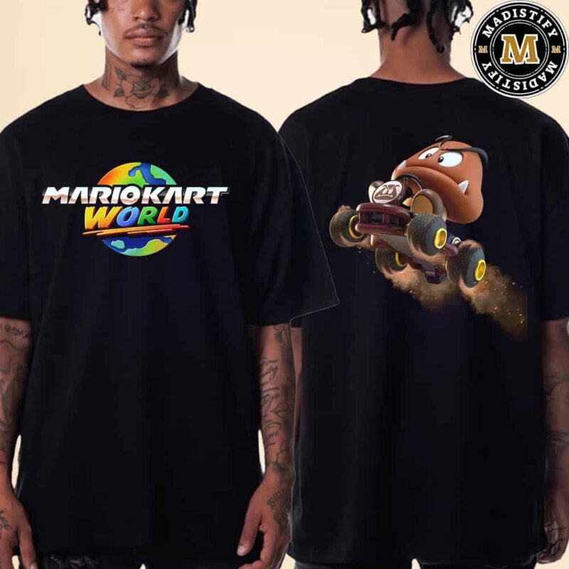 Shjt Character Mario Kart World Nintendo Switch 2 Release May 6 2025 ...